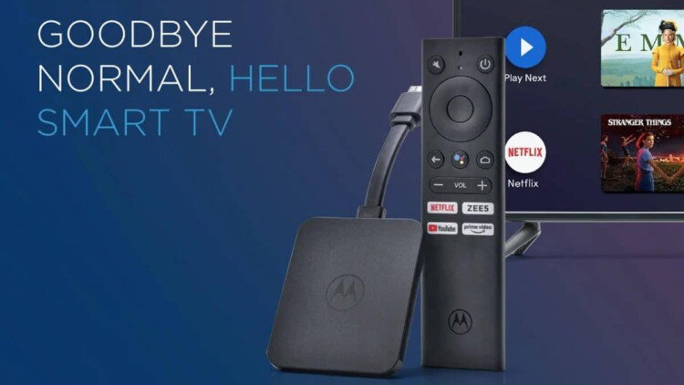 Motorola 4K Android TV Stick: diseño, características y precio