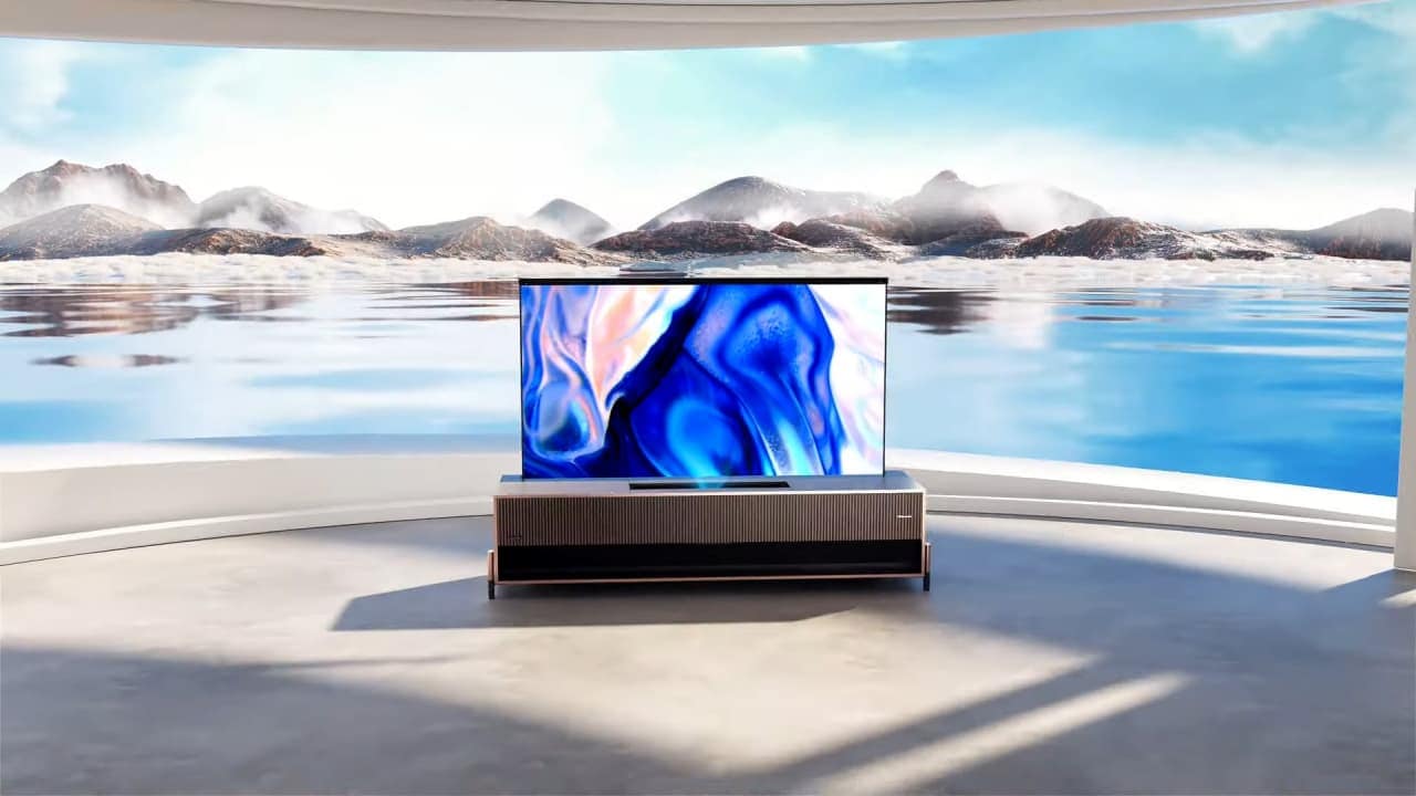 Hisense Laser TV con pantalla enrollable: ¿el futuro de las smart tv?