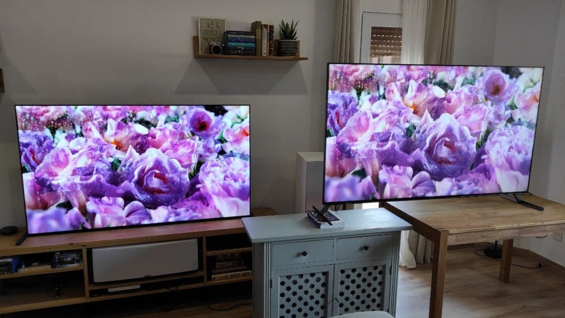 Comparativa Sony A90J vs X95J: OLED vs LED FALD
