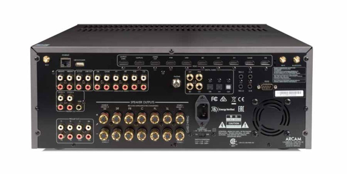 ARCAM AVR11, AVR21, AVR31 y AV41: los nuevos receptores de ARCAM ya son ...