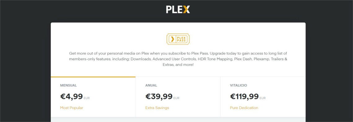 Plex Pass: qué es, cómo funciona y cuáles son las ventajas que ofrece ...