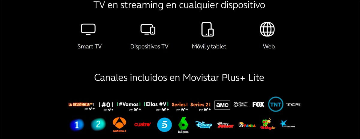 Movistar Plus Lite: tarifas, catálogo y contenidos