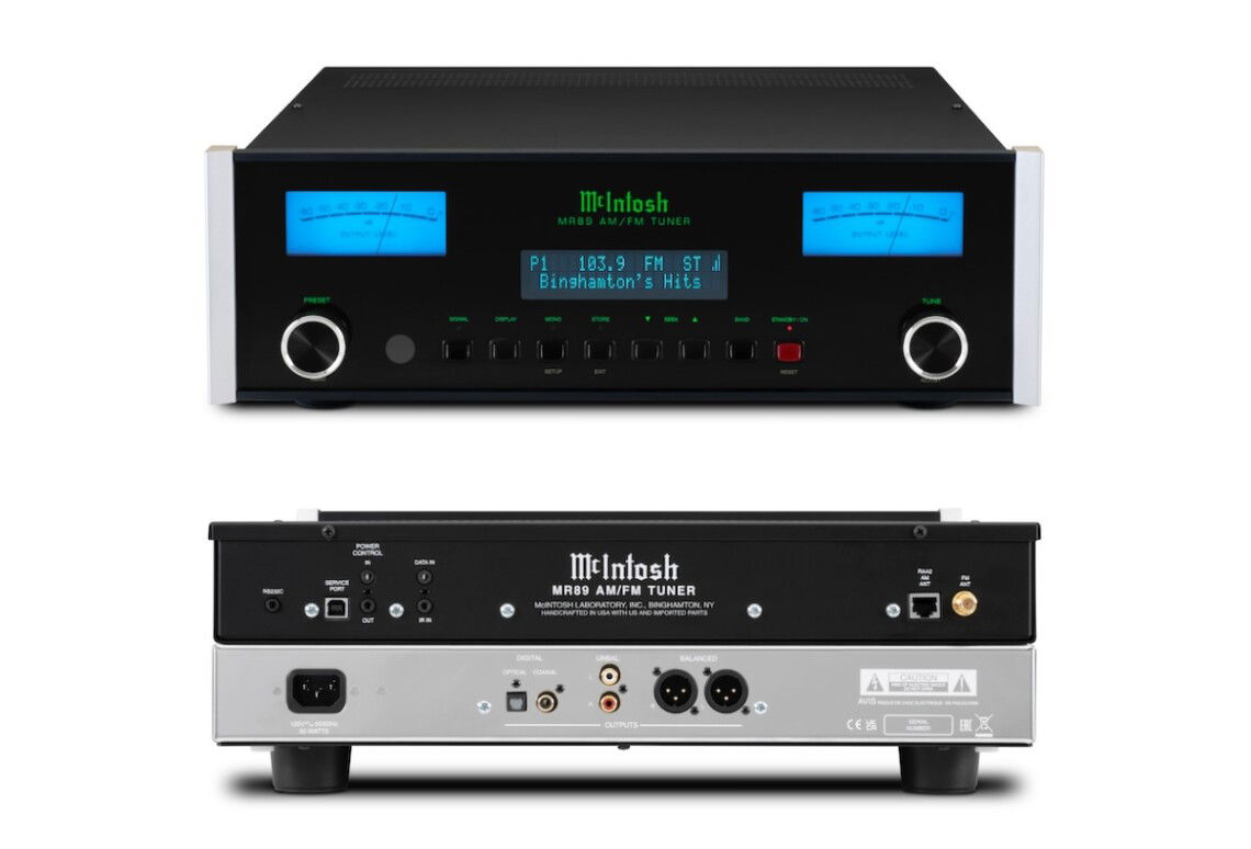 McIntosh MR89: un sintonizador de gama alta para los amantes de la radio FM
