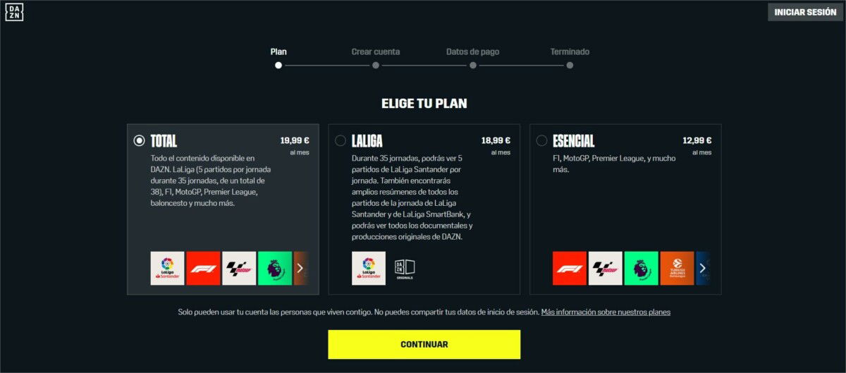 Hasta cuándo estará la promoción para tener DAZN Total por 19,99 euros ...