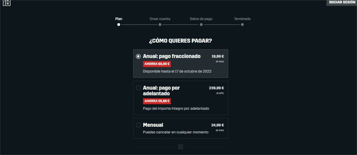 Hasta cuándo estará la promoción para tener DAZN Total por 19,99 euros ...