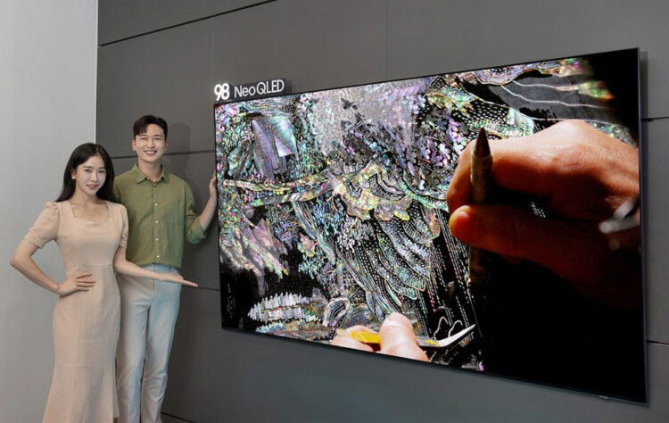 Samsung presenta su nuevo televisor Neo QLED 4K de 98 pulgadas con un ...