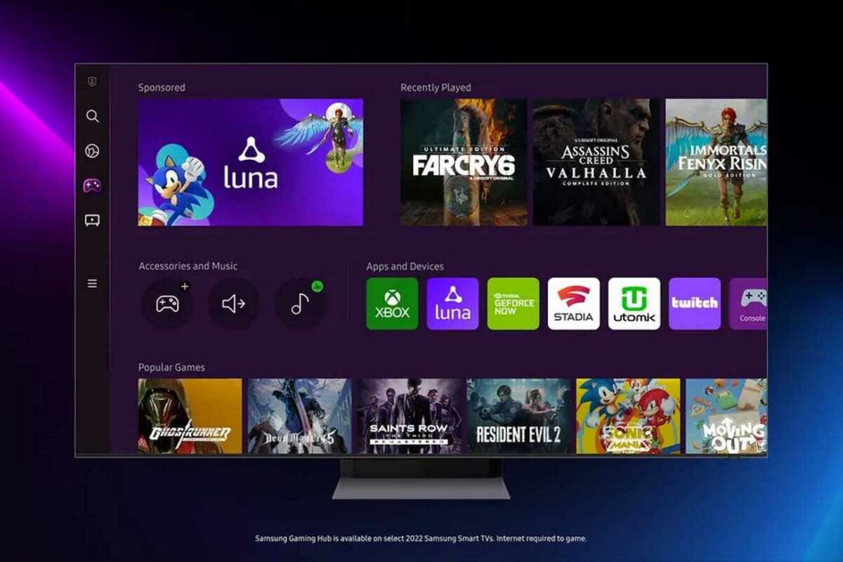 Samsung Gaming Hub: qué es, cuánto cuesta y cuáles son los televisores ...