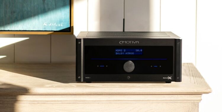 Emotiva BasX MR1, un receptor de cine en casa con 11 canales de ...
