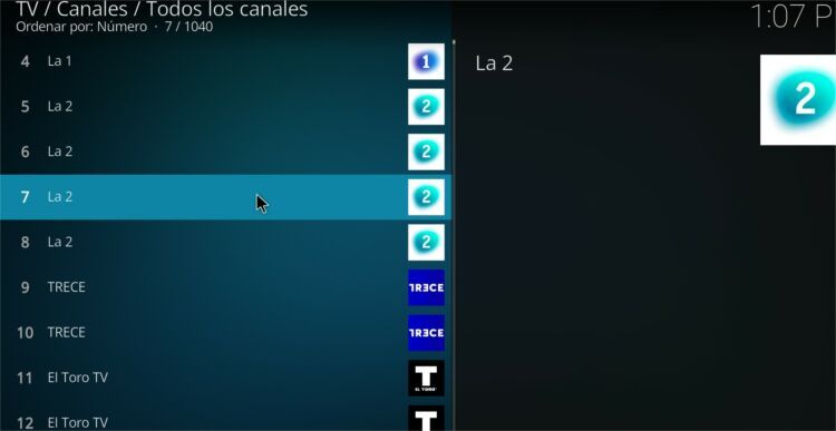 Kodi y TDTChannels desbloquean más de 600 canales gratis
