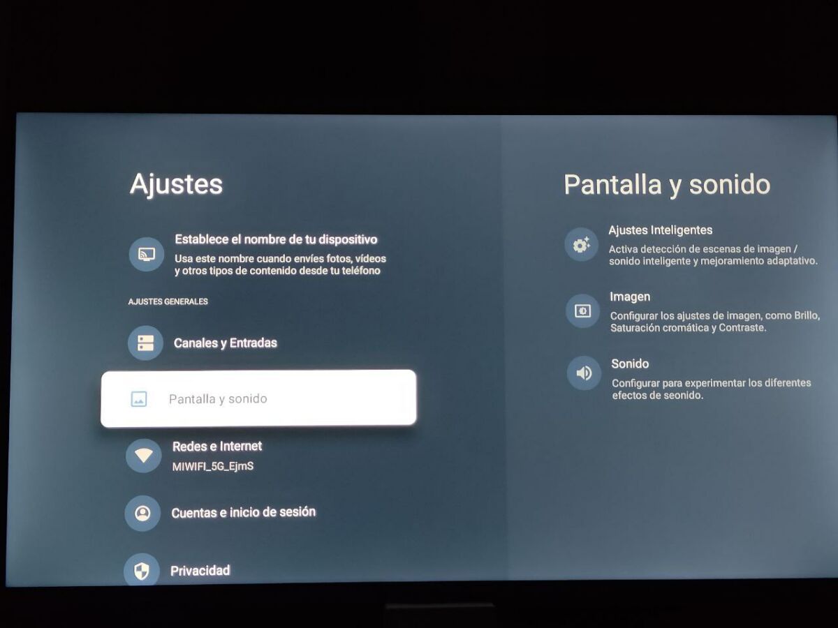 Uso este truco en mi televisor con Google TV para apagar la pantalla y ...