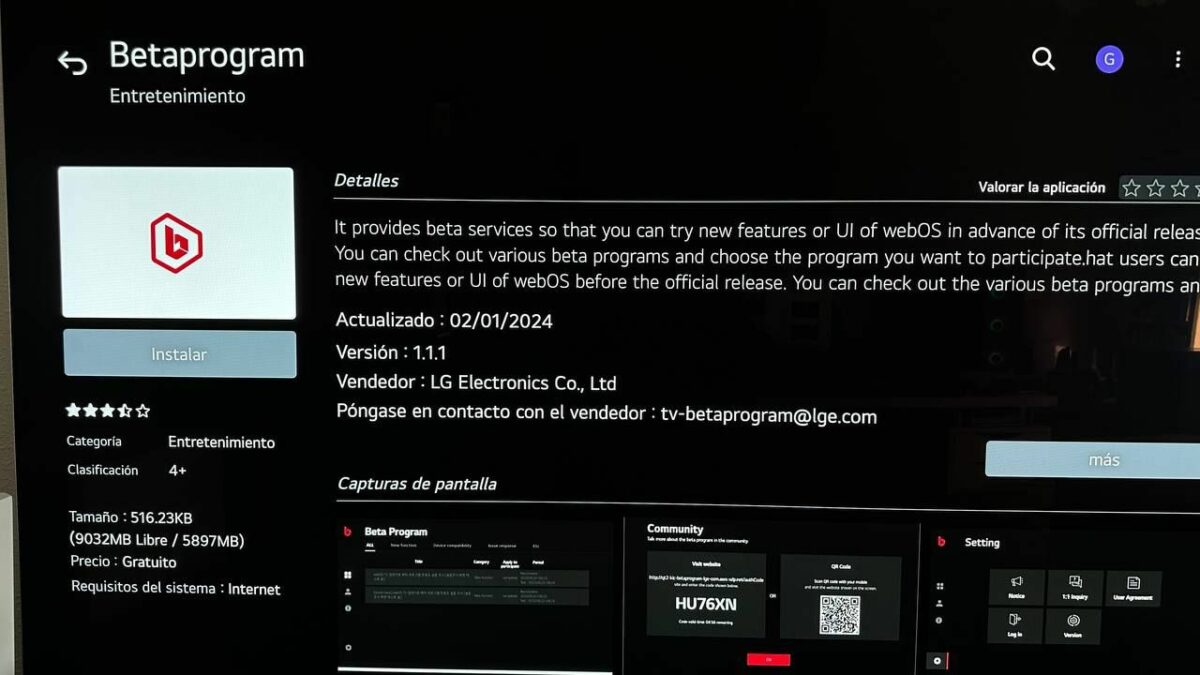 Ya puedes probar el nuevo sistema operativo beta de LG WebOS 23 en ...