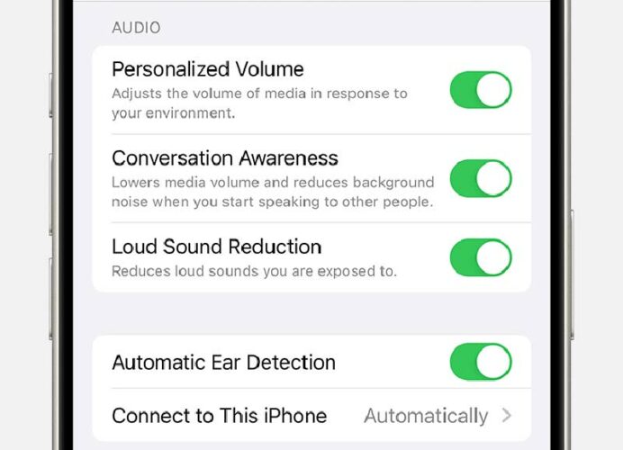 Qué es y cómo activar Conversation Awareness en los AirPods Pro de Apple