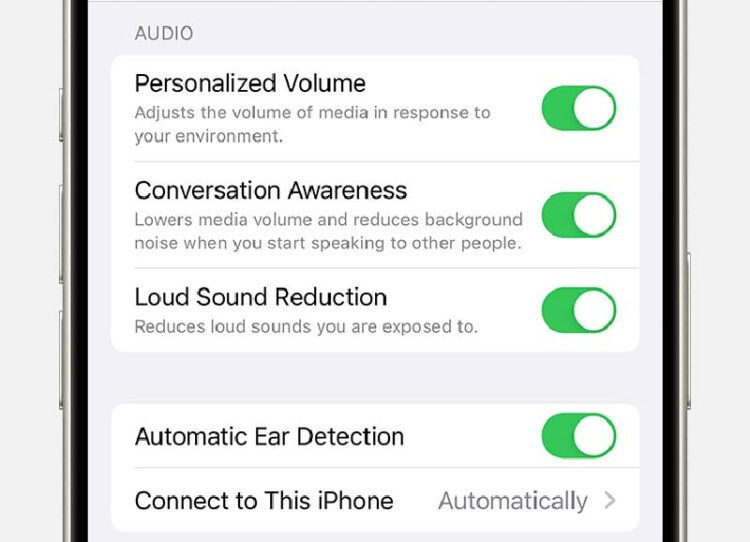 Qué es y cómo activar Conversation Awareness en los AirPods Pro de Apple