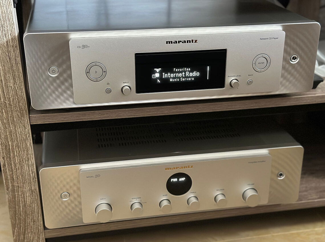 Marantz CD 50n y MODEL 50, análisis: digital y analógico se unen para ...