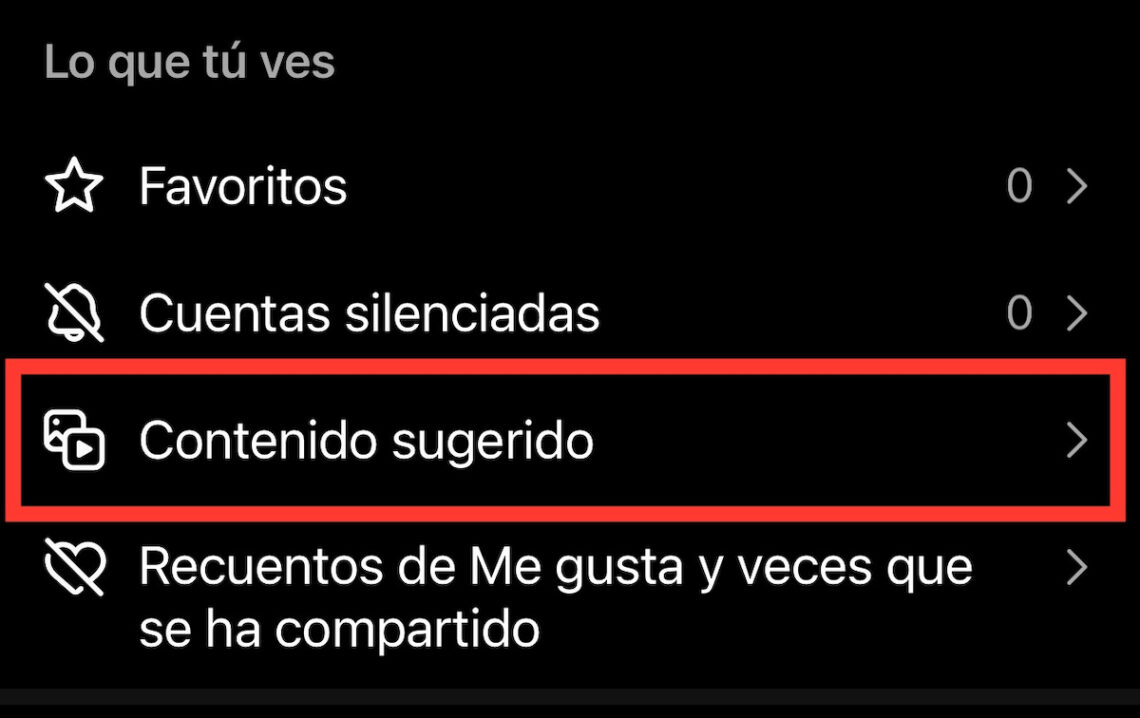 Instagram: así puedes habilitar el control de contenido sensible