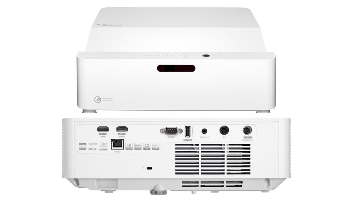 Optoma GT3500HDR, pantalla de 100 pulgadas con solo 30 cm y mucho brillo