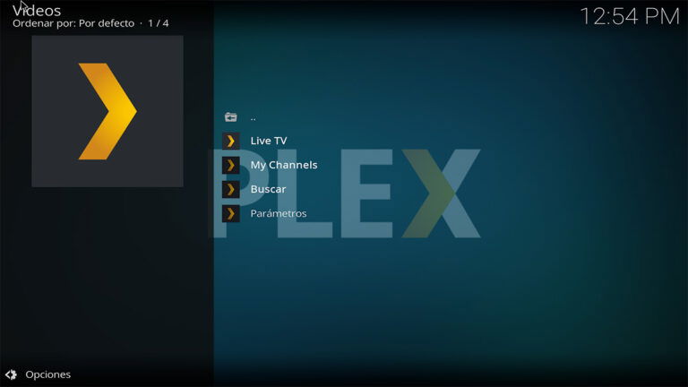 Cómo ver los canales FAST gratuitos de Plex en Kodi
