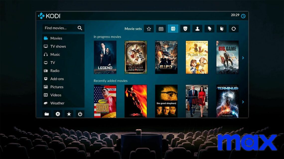 Ya puedes ver todo el contenido de Max desde Kodi con este nuevo addon gratuito
