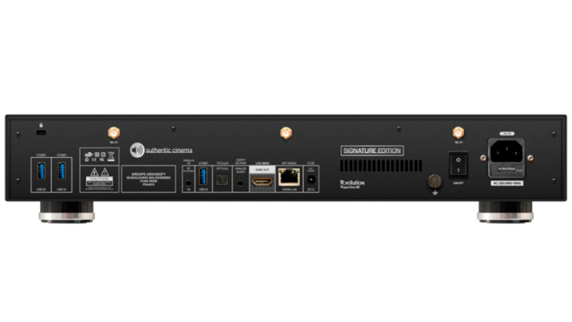 R_volution PlayerOne 8K Signature Edition, análisis: la perfección de los reproductores multimedia