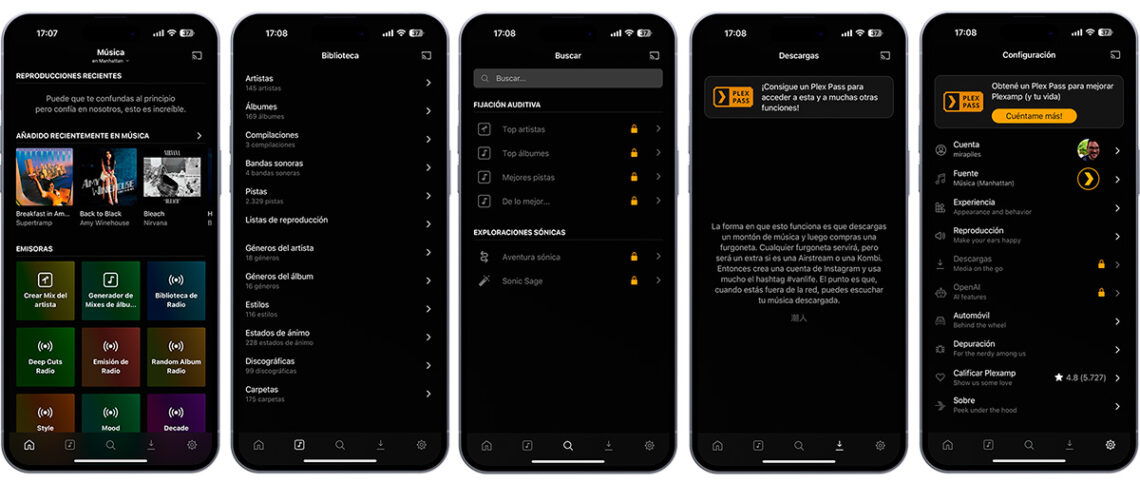Cómo configurar y utilizar Plexamp, la aplicación de reproducción de música de Plex