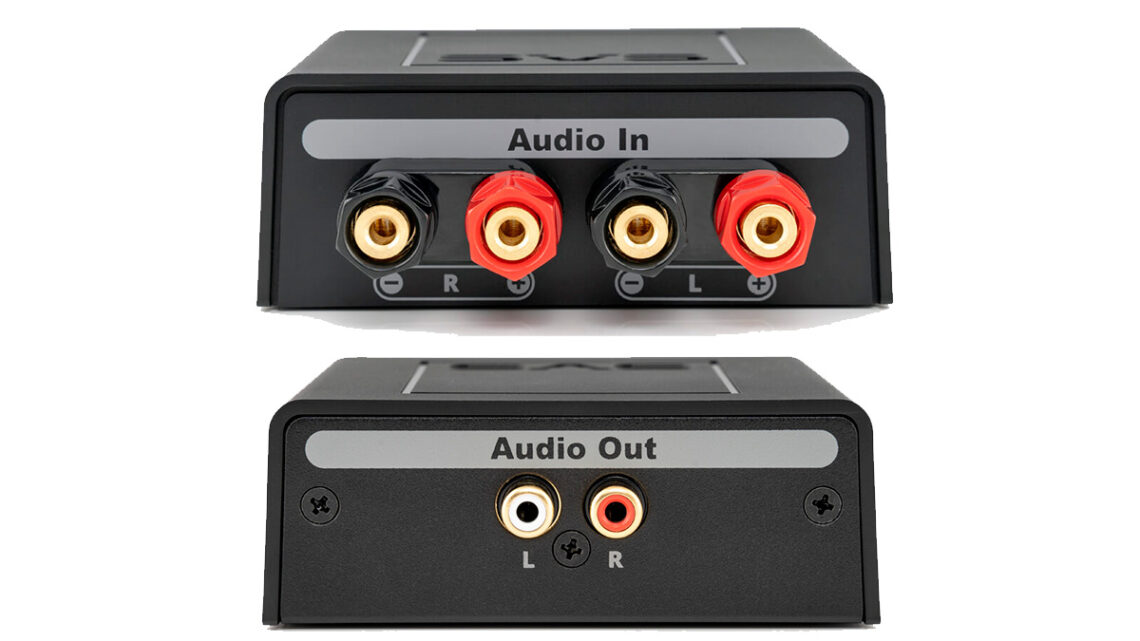 El nuevo adaptador de SVS permite conectar un subwoofer activo a ...
