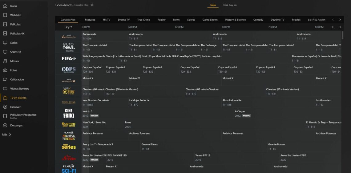 Cómo ver películas, series y cientos de canales de televisión gratis en tus vacaciones usando Plex