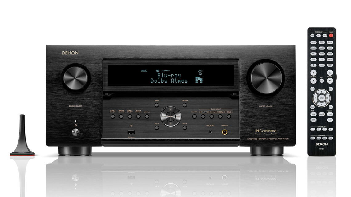 Denon AVR-A10H: 13.4 canales, 8K y Dirac Live para triunfar en la gama alta