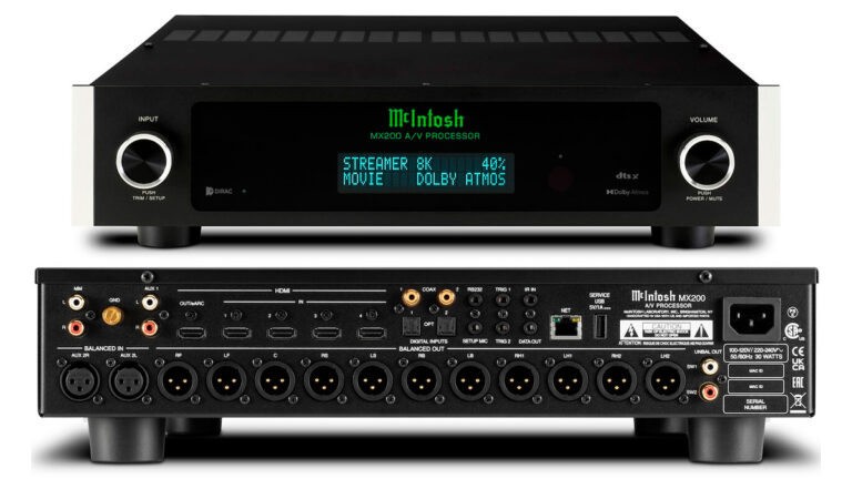 McIntosh MX200: un procesador AV de 11.2 canales con Dirac Live, Dolby ...