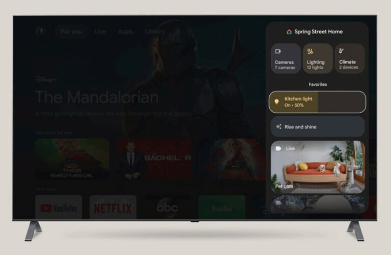 El nuevo Home Panel de Google TV llega a más dispositivos, incluyendo ...