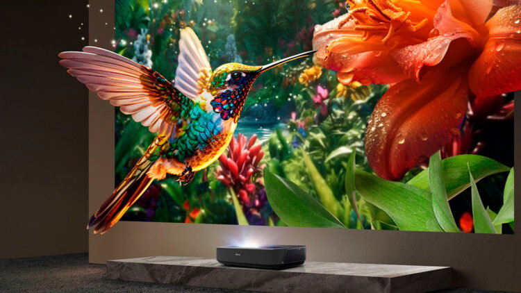 Hisense PL2, un proyector láser de tiro ultracorto con resolución 4K y ...