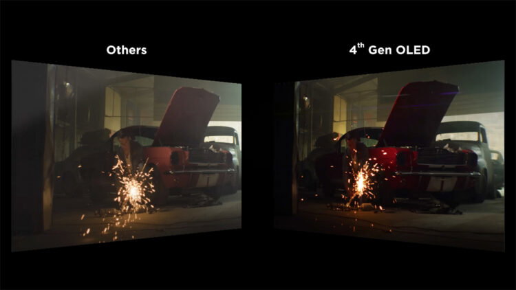 Así es el panel OLED de 4ª generación de LG Display: 4000 nits, color ...