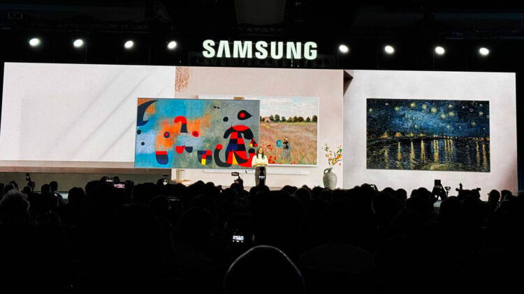 La nueva Samsung The Frame Pro aparece en el CES: Mini LED, QLED y One ...