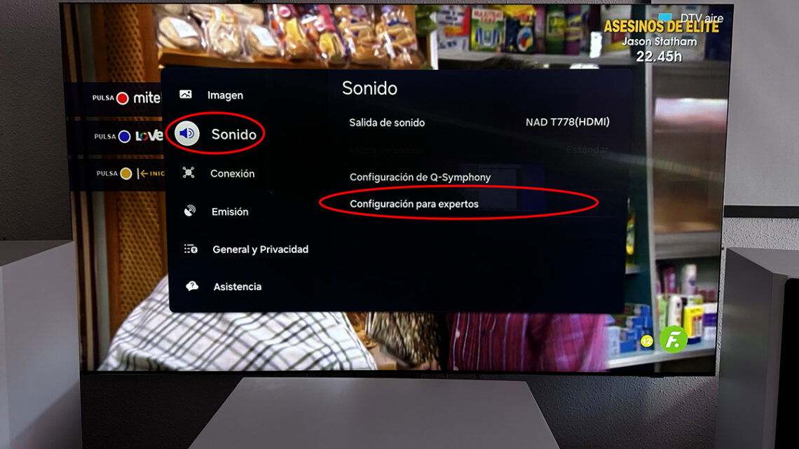 Tengo un televisor Samsung y solo conseguía sonido PCM a través del ...