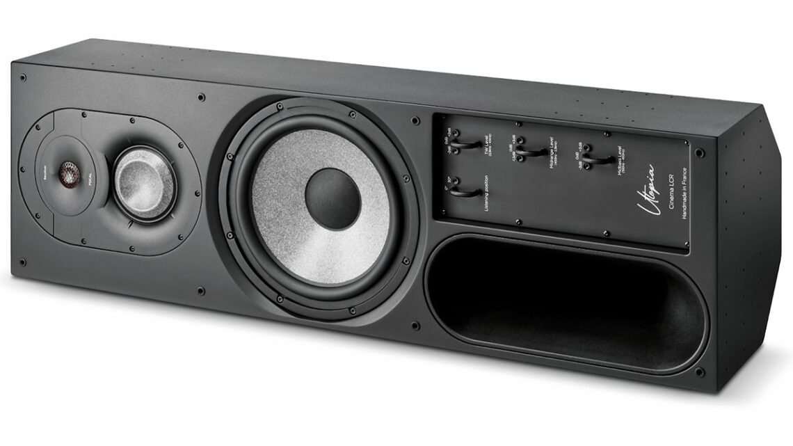 Focal Utopia Cinema: LCR y subwoofer diseñados para cine en casa de lujo