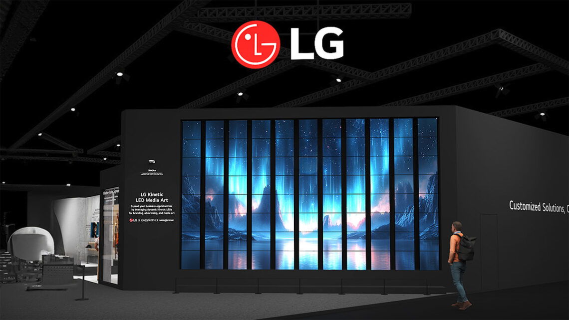 Repasamos todas las novedades que LG presentó en ISE 2025: MicroLED, Kinetic LED y mucho más