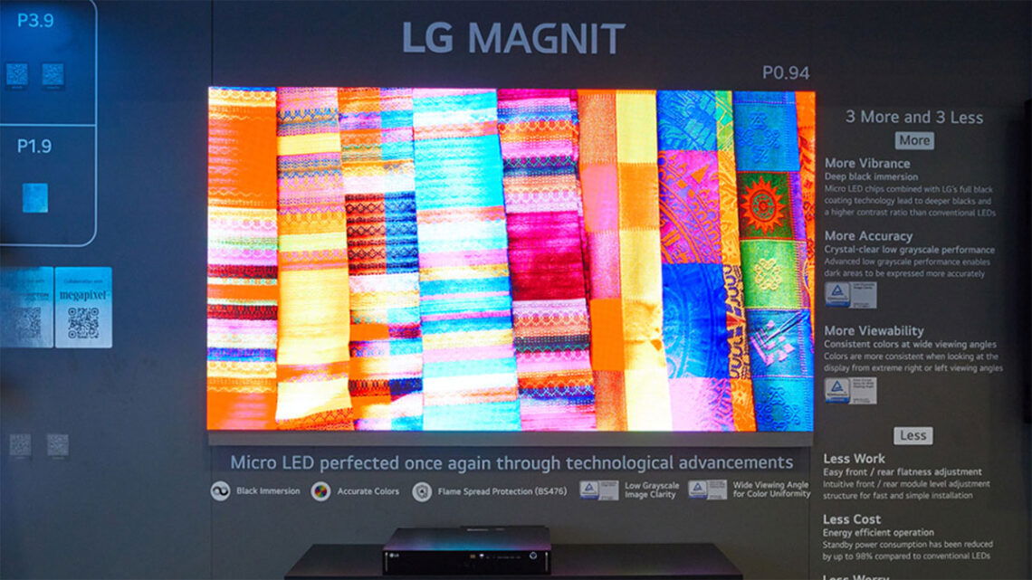 Repasamos todas las novedades que LG presentó en ISE 2025: MicroLED, Kinetic LED y mucho más