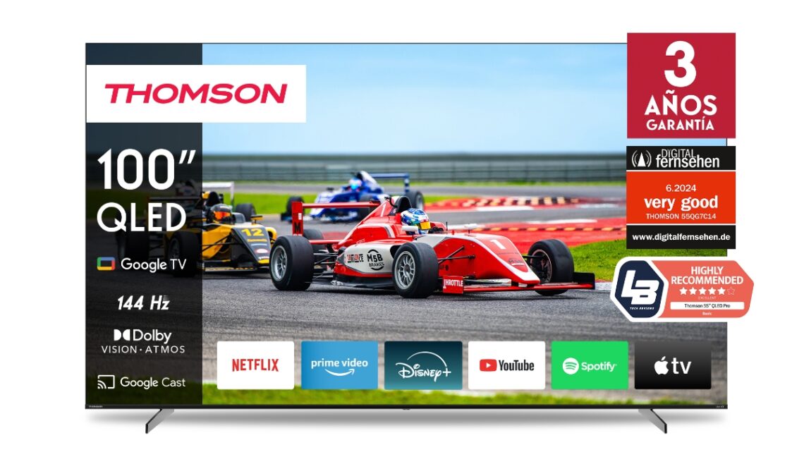 ¡Thomson se lanza a lo grande! Así es su nuevo televisor de 100 ...