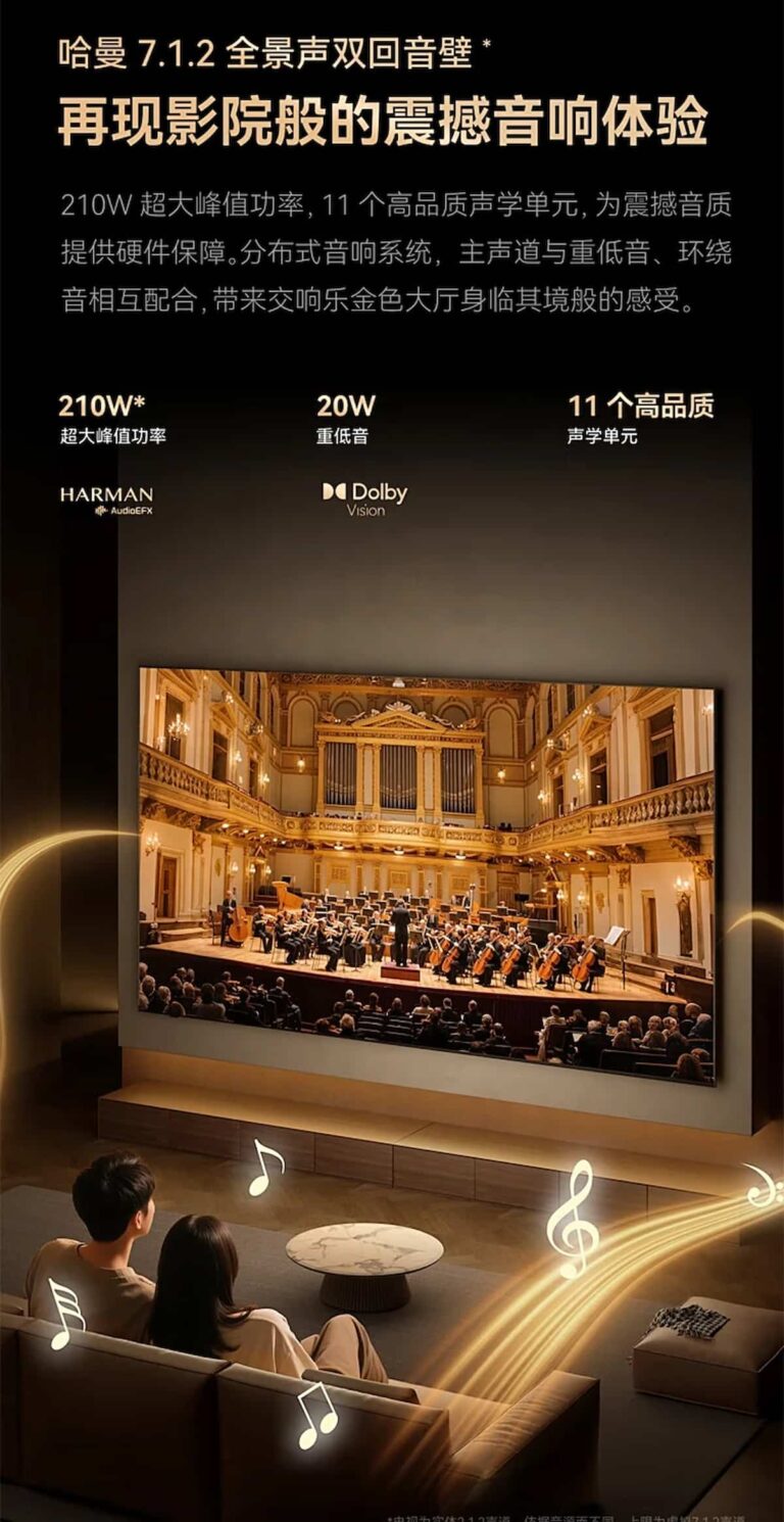 Así es el televisor Skyworth A7F: QD-MiniLED, 100 pulgadas, 300Hz y más ...