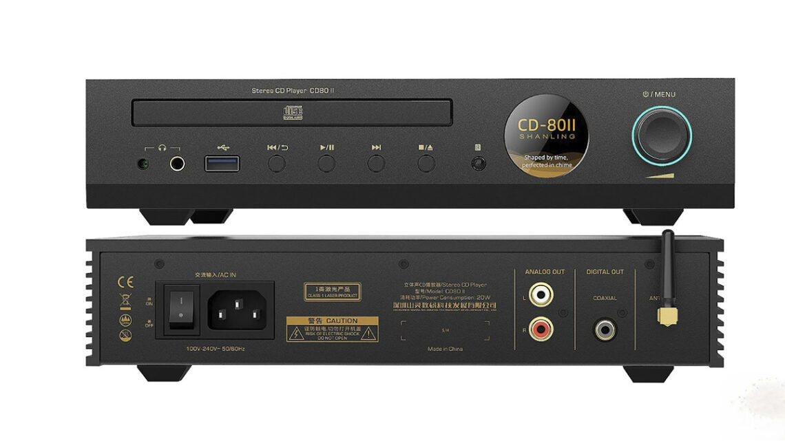 Shanling CD80 II, un reproductor de CD que va mucho más allá