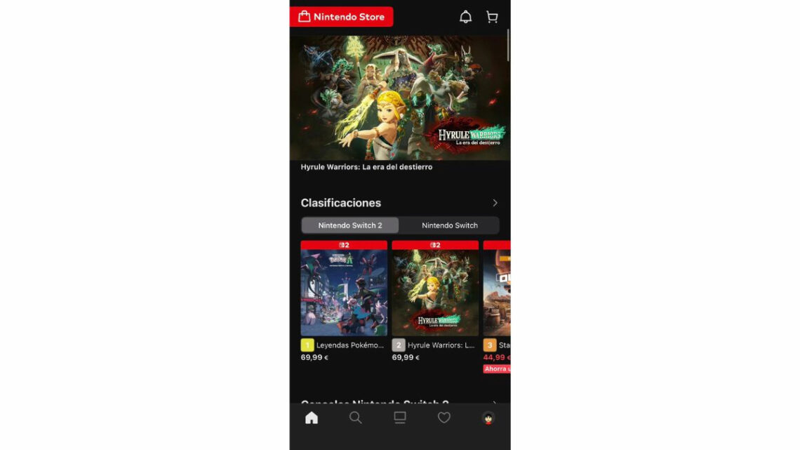 Nintendo lanza por fin la app de su tienda oficial en móviles: ya ...