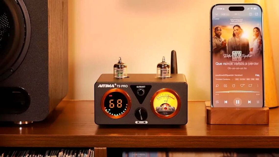 El amplificador con válvulas AIYIMA T9 PRO con Bluetooth baja de los ...