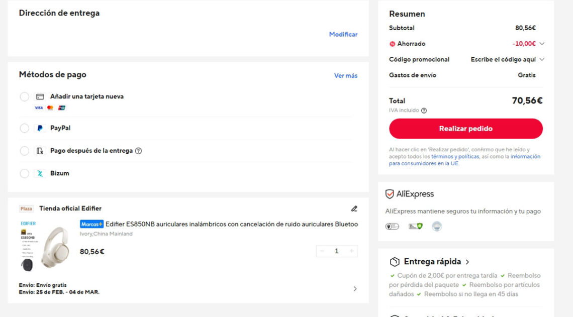 Hazte con los auriculares Edifier ES850NB de gran autonomía a mitad de ...